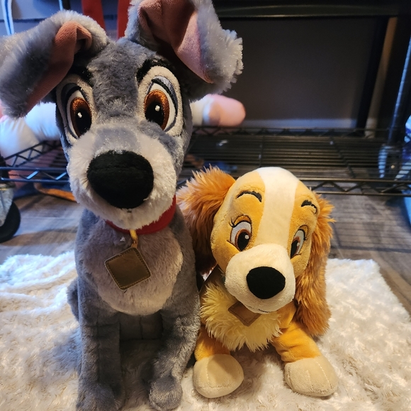 Disney | Toys | Lady And The Tramp Plush Pair Disney Store | Poshmark